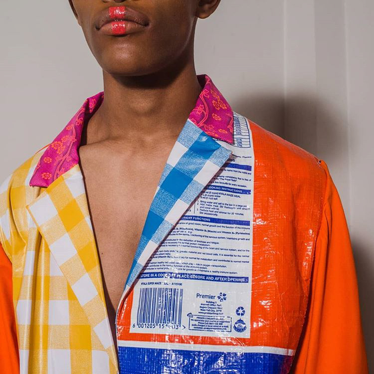 Katekani Moreku is making a splash with his take on sustainable fashion ...